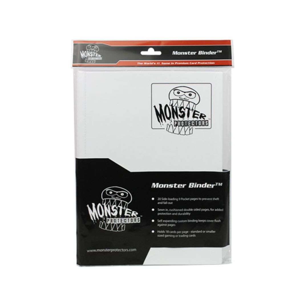 Monster Protectors Binder White - La Mazmorra